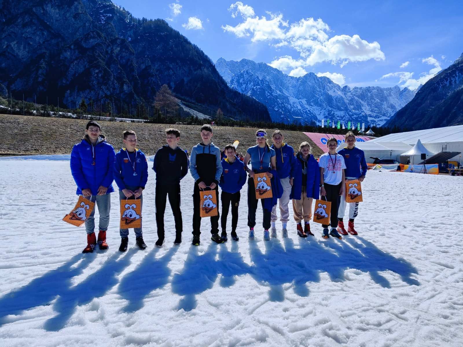 Naši tekmovalci odlični tudi na šprintu mešanih štafet - TSK Logatec